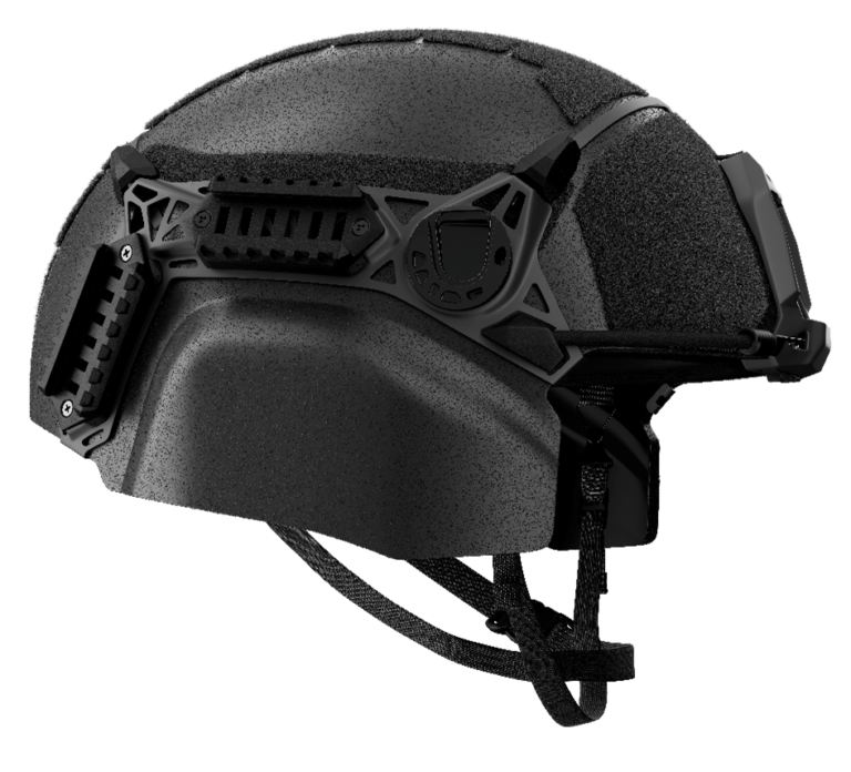 ULBRICHTS Protection: Combat helmet with Polytanium performance